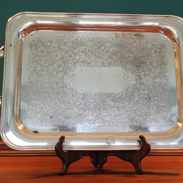 Silver Platter - Etsy