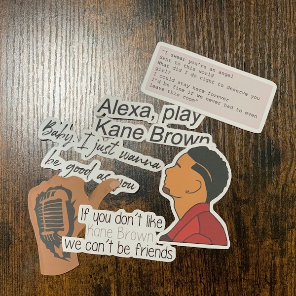 Brown Stickers - Etsy