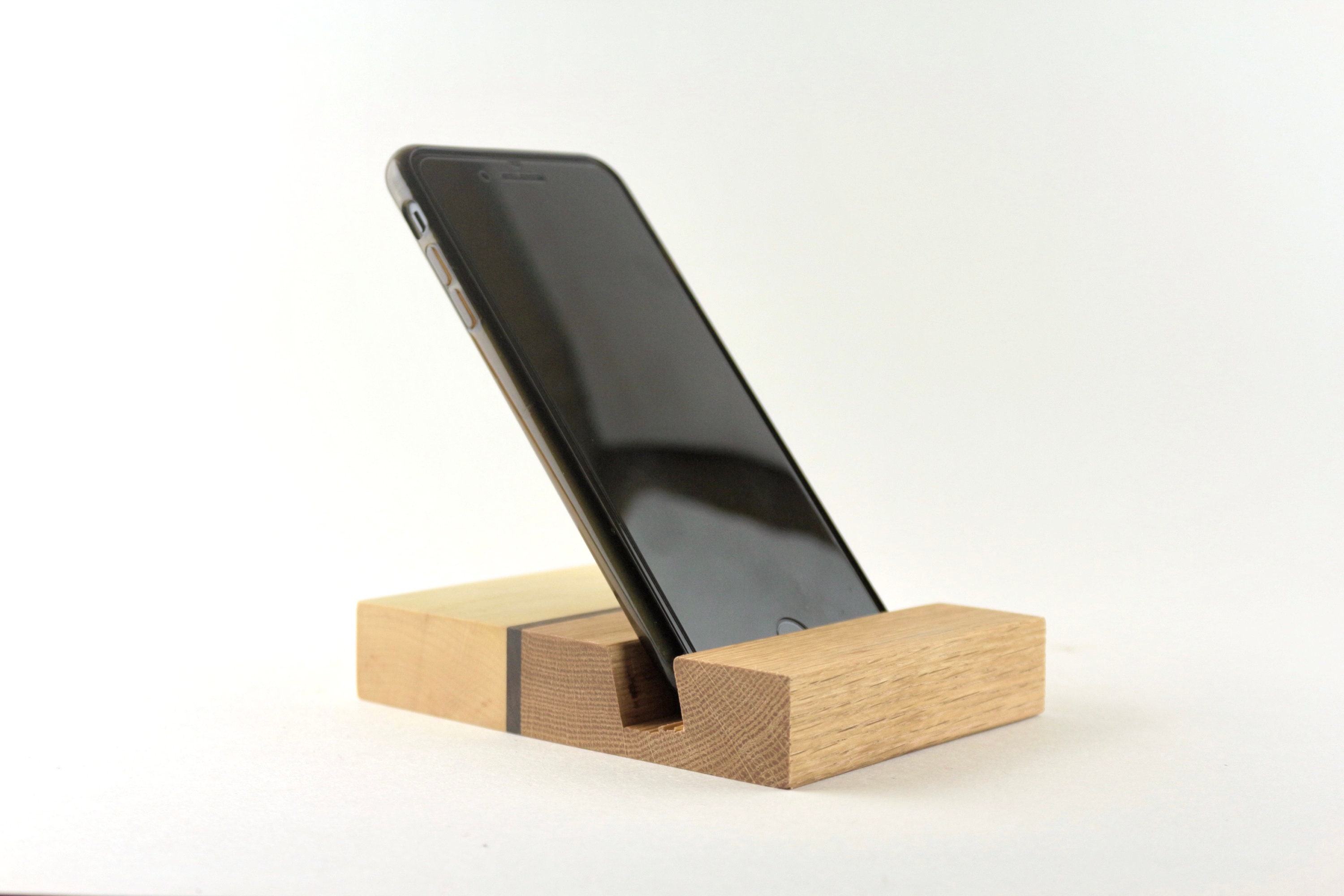 Minimalist Wooden Phone, E-reader, and Tablet Stand, Minimalist Gift ...