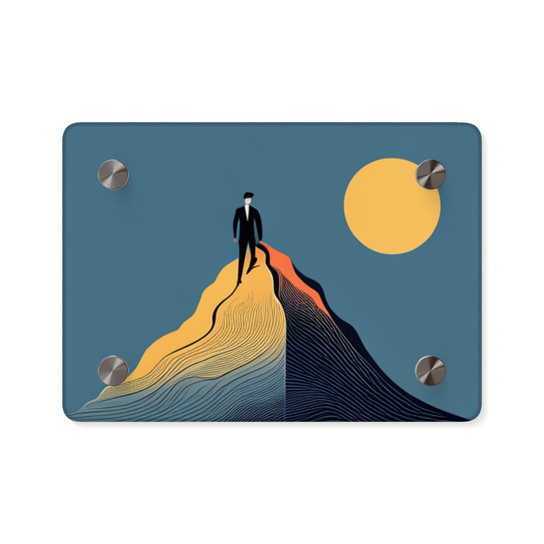 Volcano Head Acrylic Wall Art Panels - Etsy