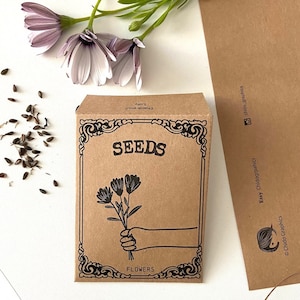 Custom Seed Packets,instant Download, Seed Envelope, Printable Seed ...