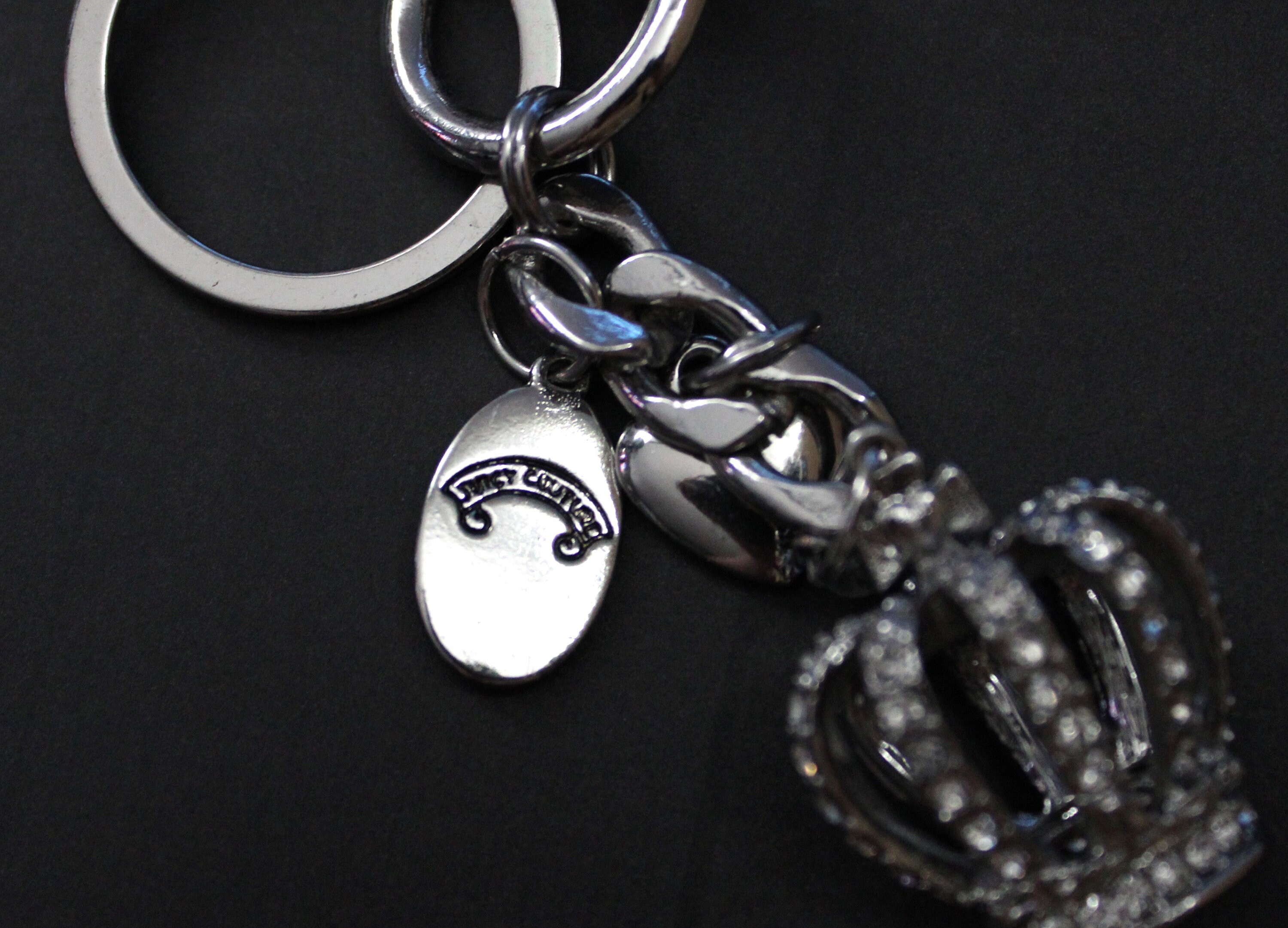 Juicy Couture Princess Crown Key Chain - Etsy