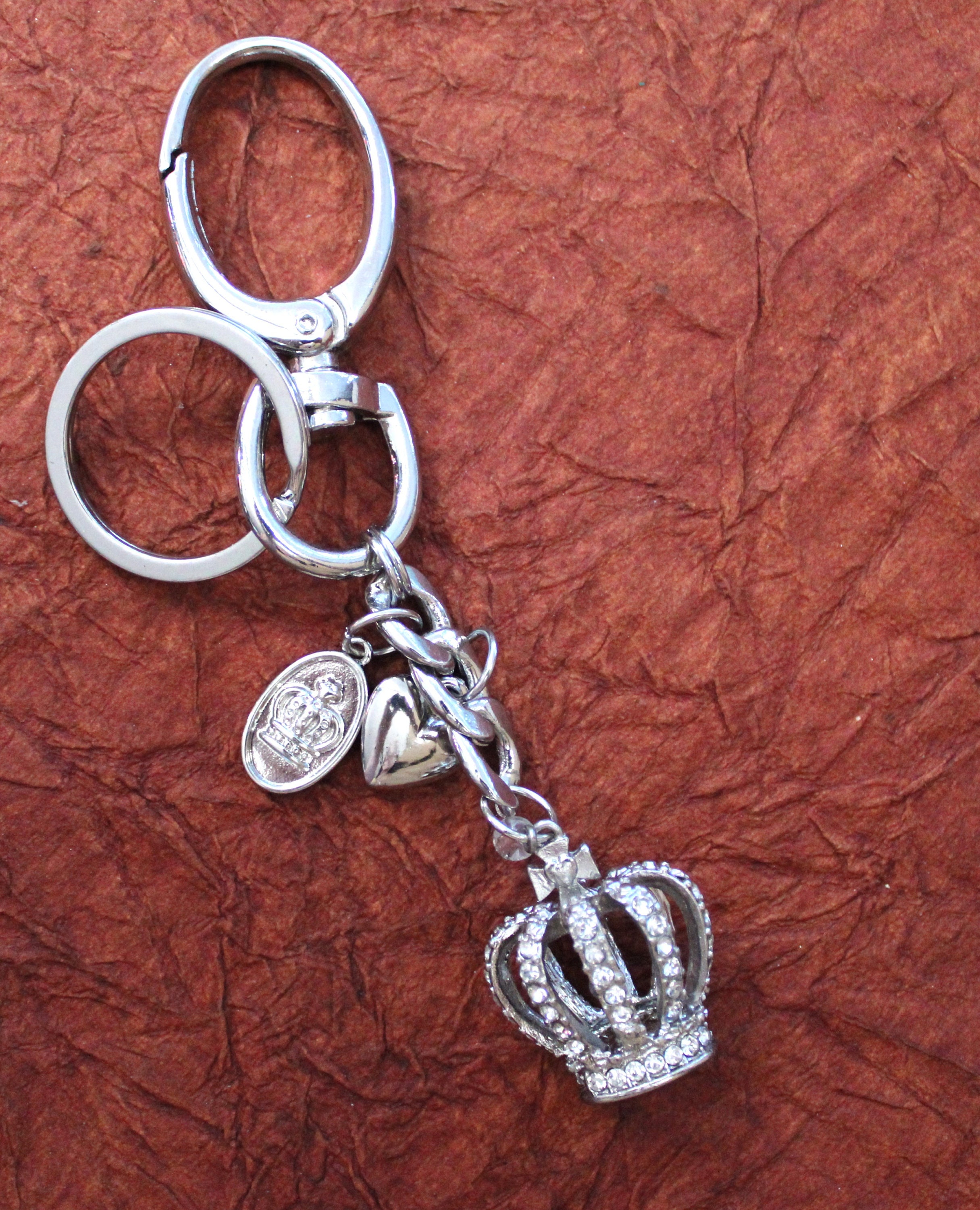 Juicy Couture Princess Crown Key Chain - Etsy