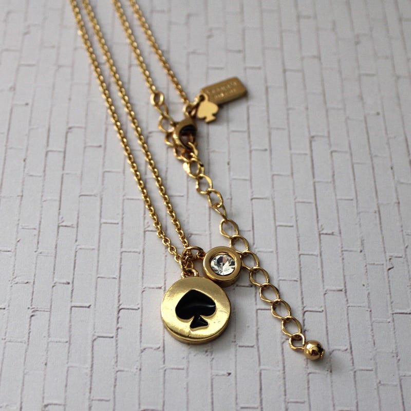 Spade Necklace - Etsy