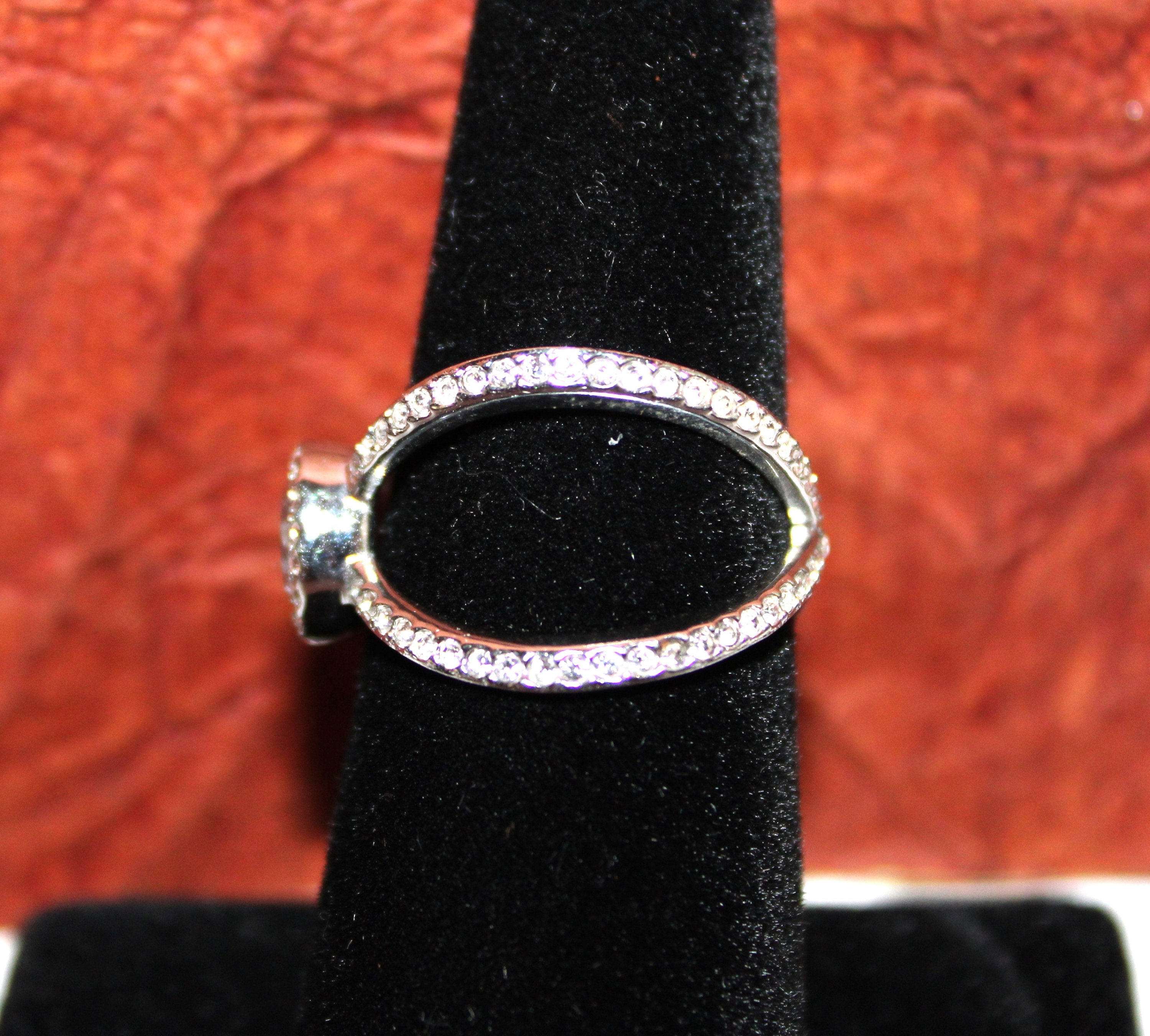 Michael kors pave criss cross ring store
