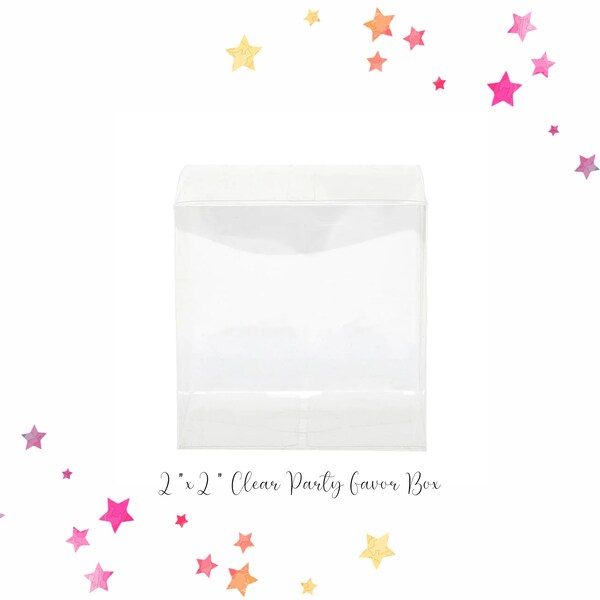 Clear Candy Boxes - Etsy