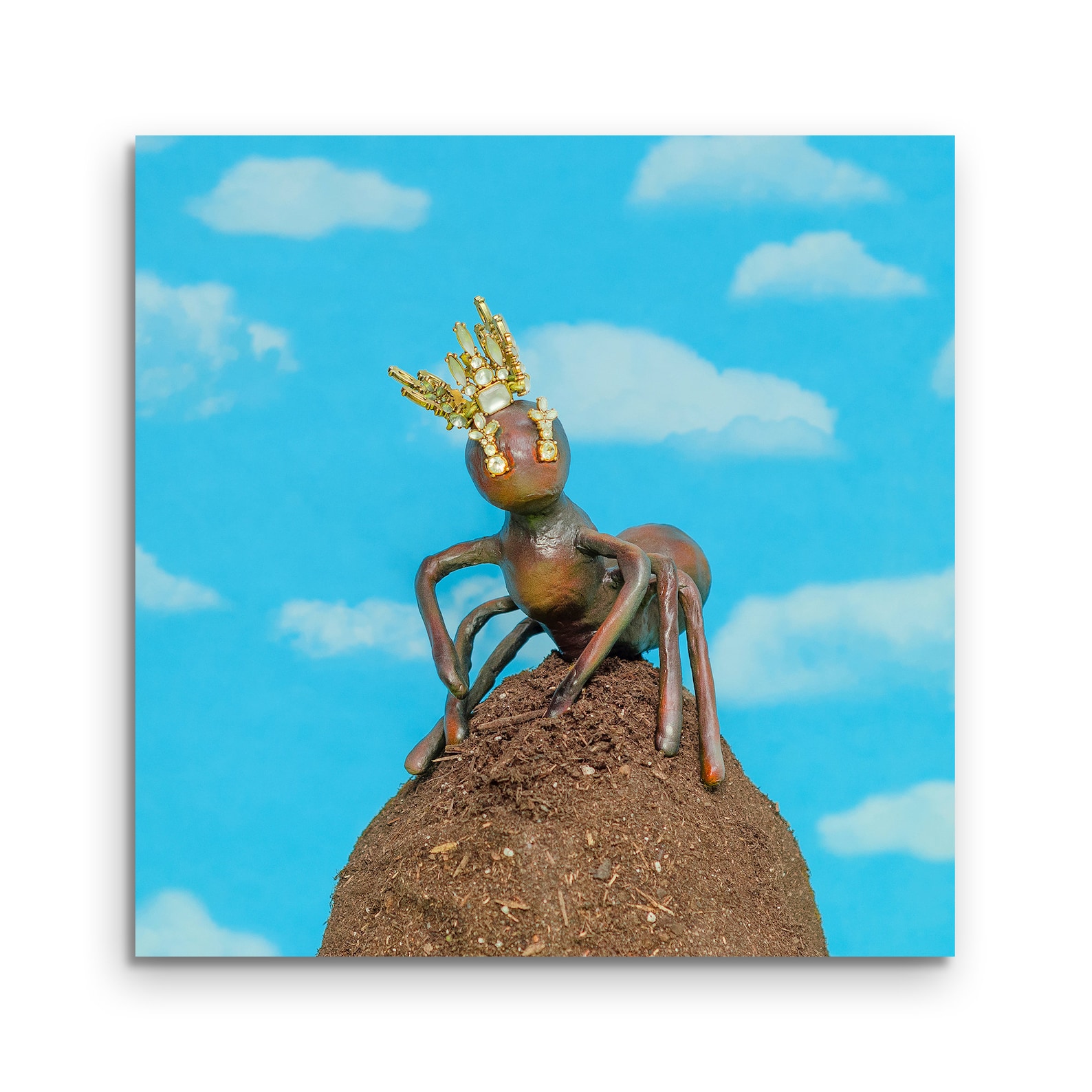 Ant King 10 x 10 Art Print by Buggie | Etsy