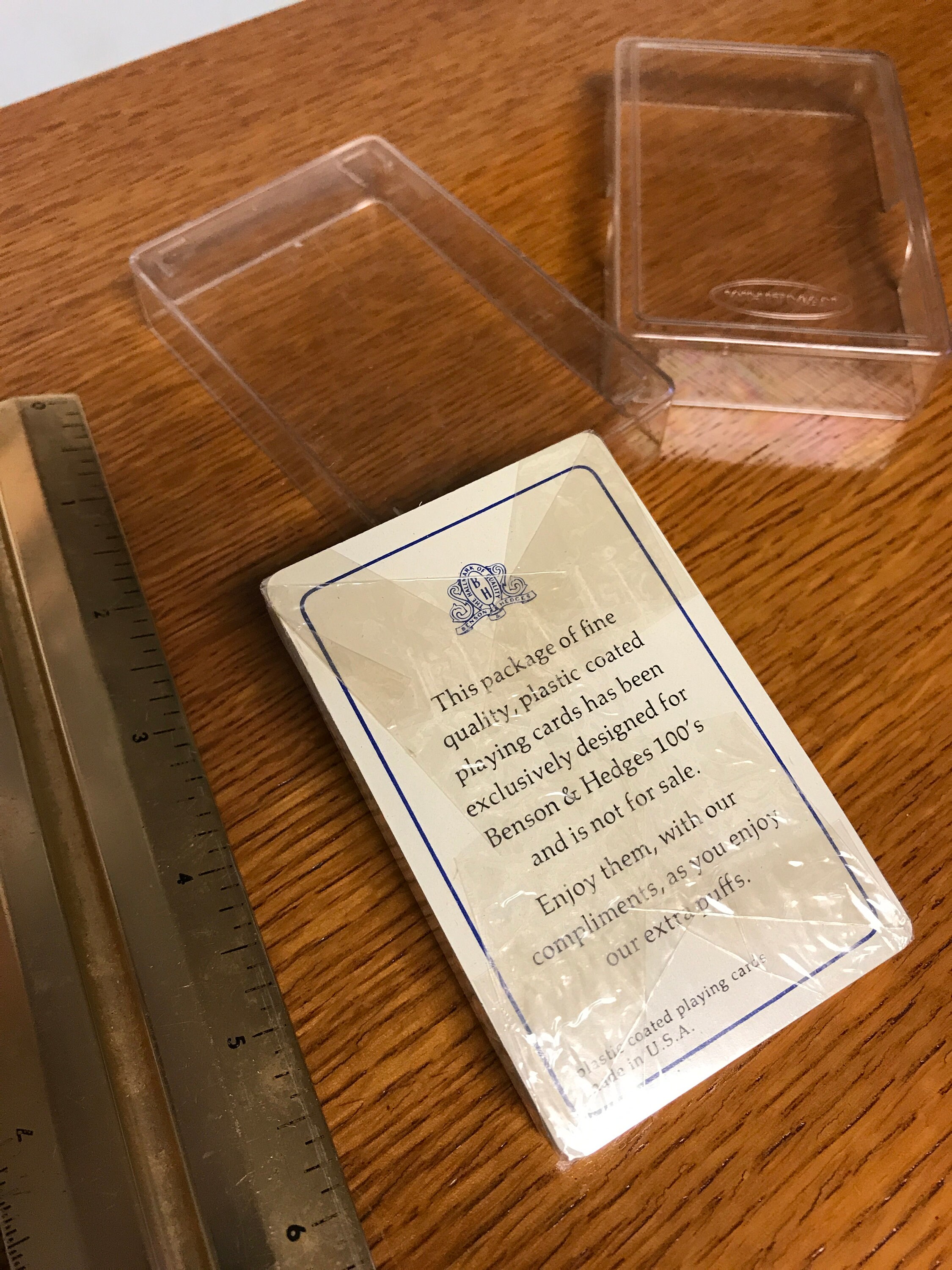 Benson and Hedges Playing Cards, Vintage/collectible - Etsy