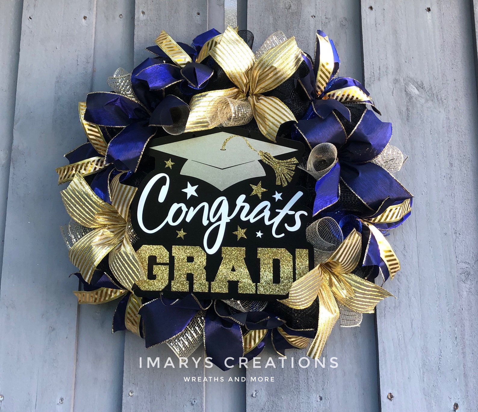Graduation Wreath Congrats Grad Graduation 2022 Graduation - Etsy