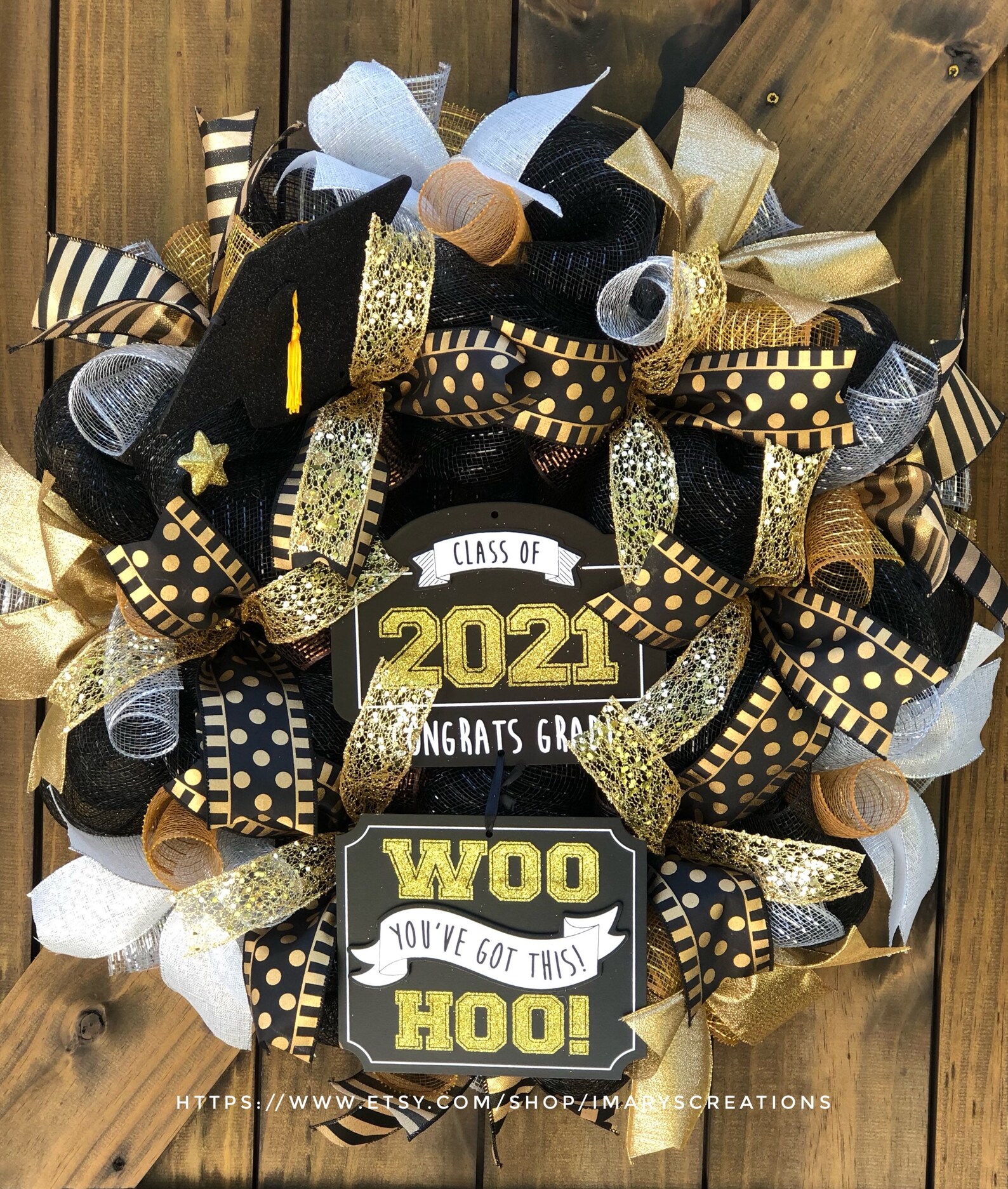 Graduation Wreath Congrats Grad Graduation 2022 Graduation - Etsy