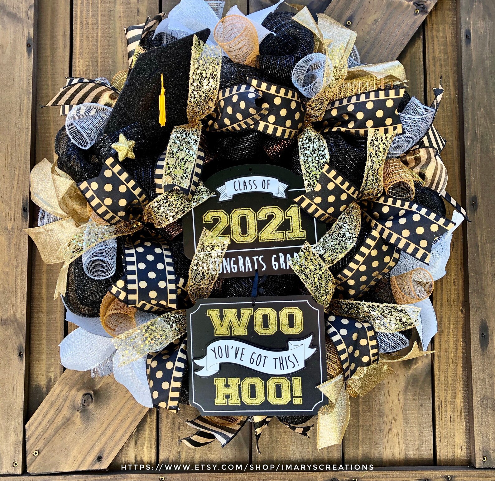 Graduation Wreath Congrats Grad Graduation 2022 Graduation - Etsy