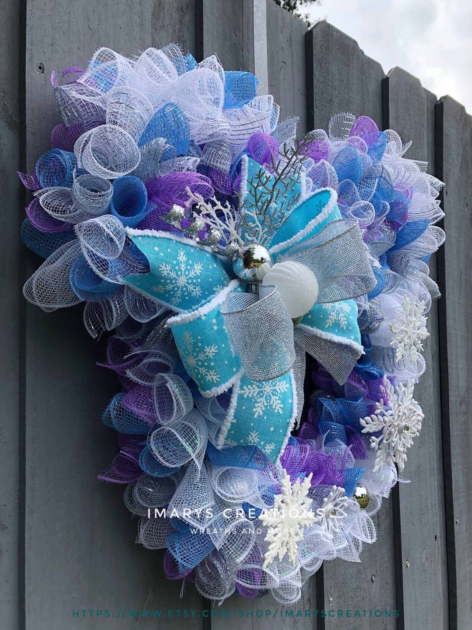 Inspired in Disney Frozen Winter Elsa Wreath Frozen Theme | Etsy