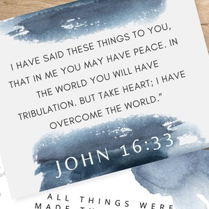 52 Bible Verse Cards: Scripture Memory Cards (instant Download) - Etsy