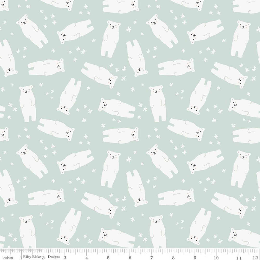 Nice Ice Baby Polar Bear Mint - Etsy