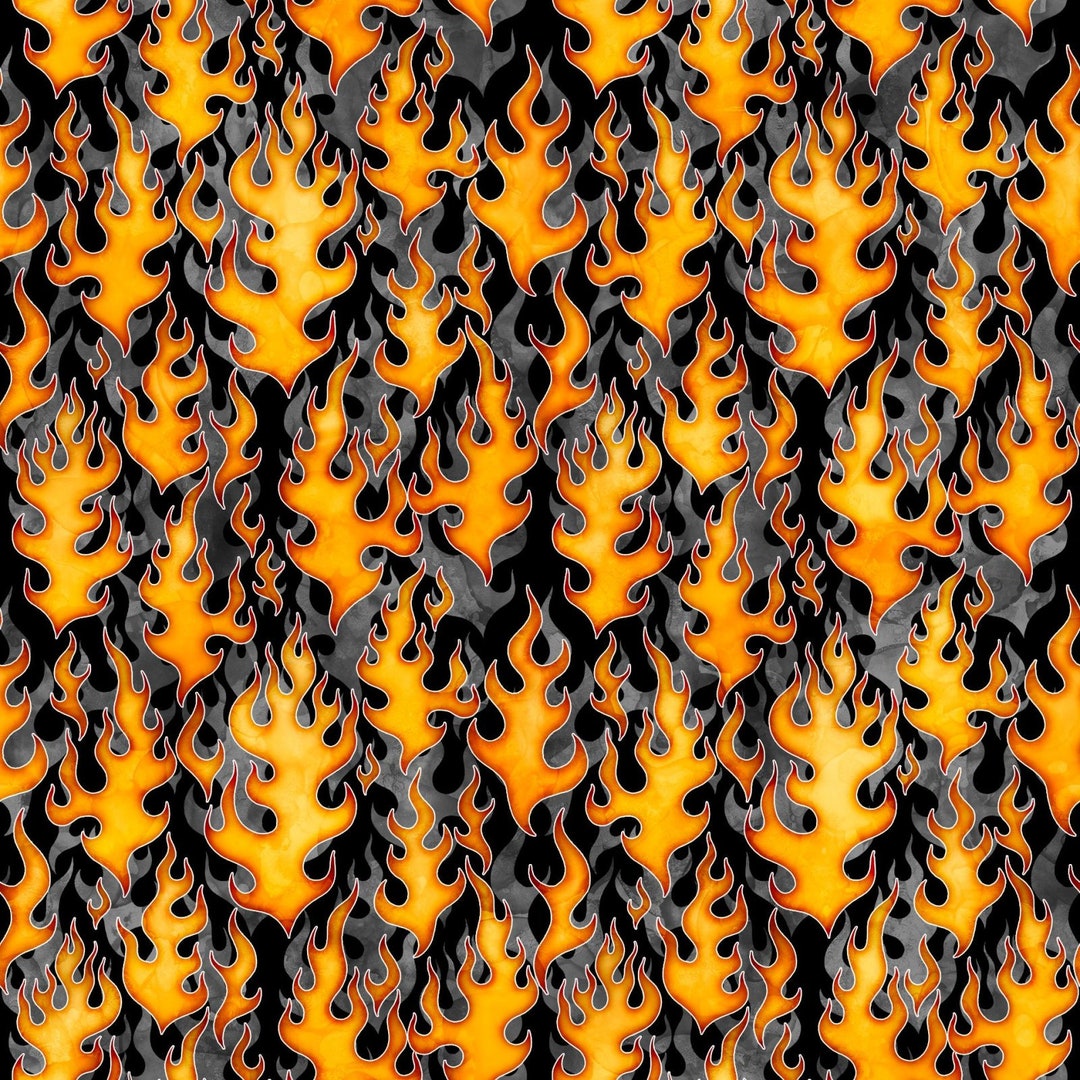 Streets of Fire Flames J - Etsy