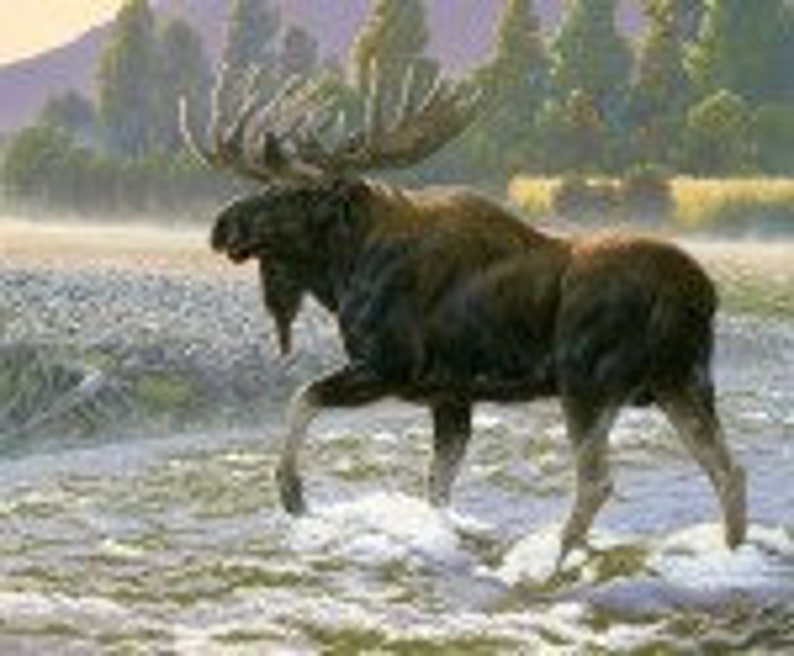 Nature's Finest Battlefield Moose Panel - Etsy