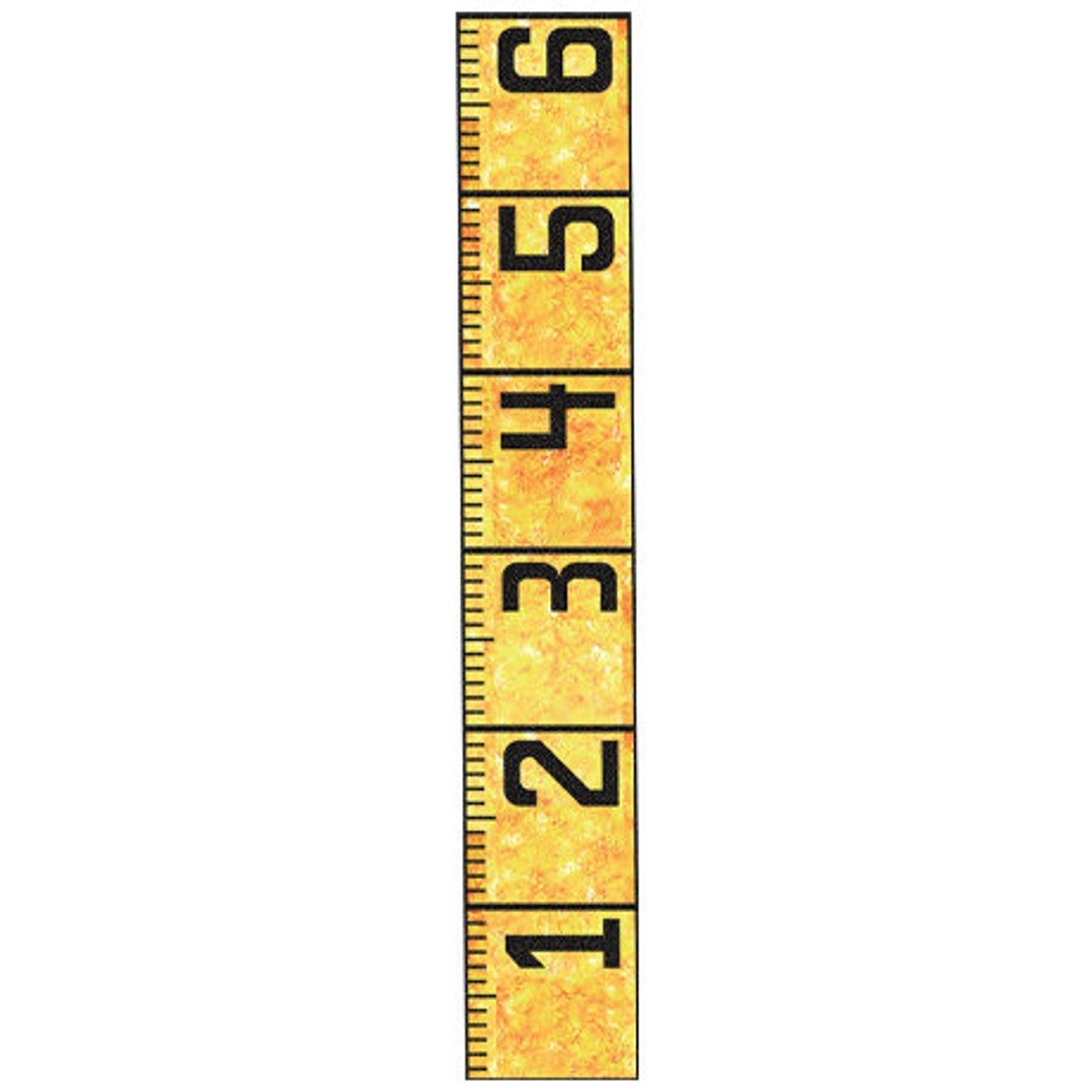 6 Foot Ruler Quilt Pattern - Etsy