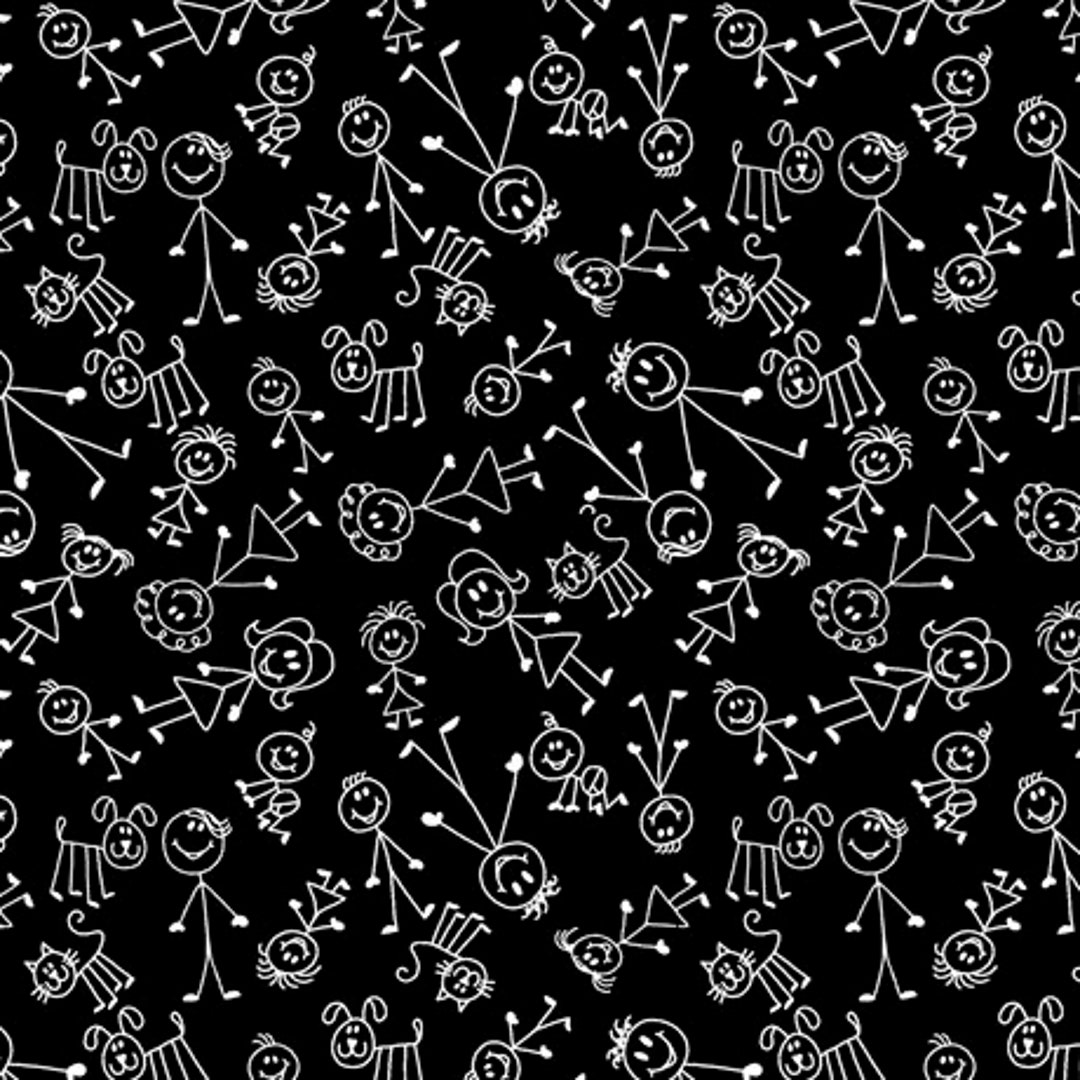 Home Stick Figures J - Etsy