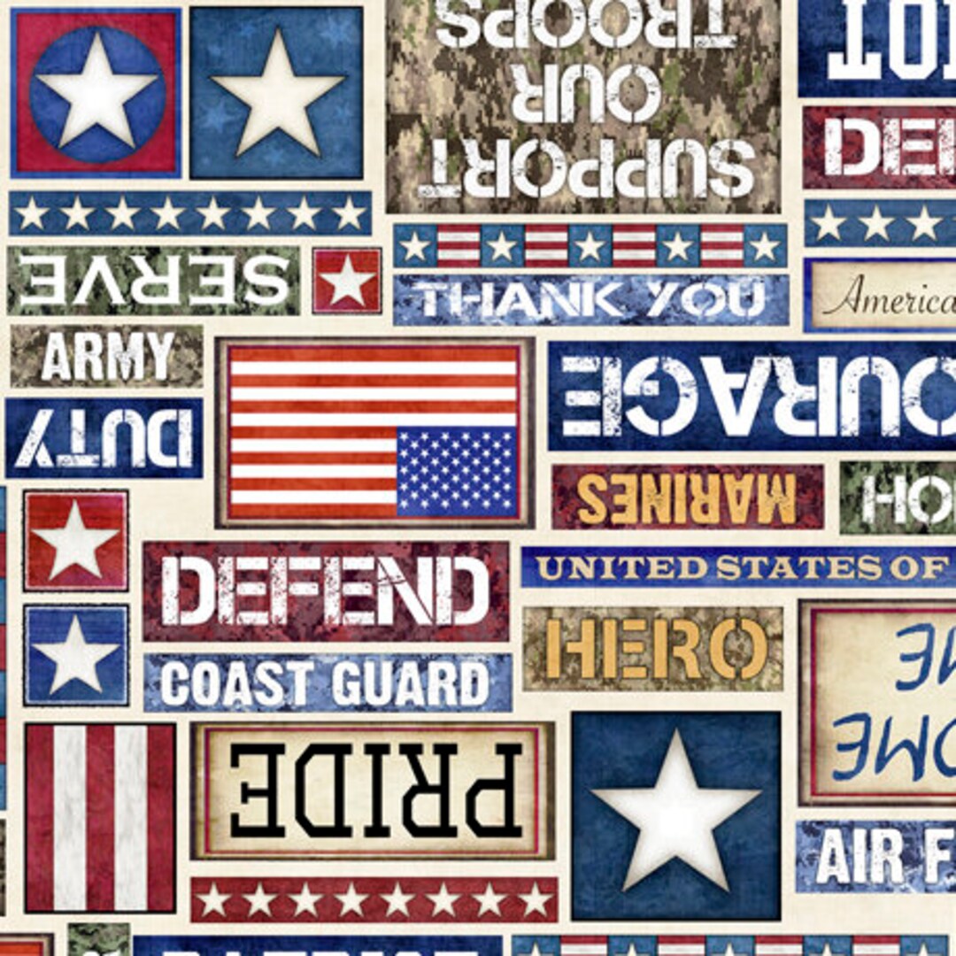 All American Patriot Text Cream - Etsy