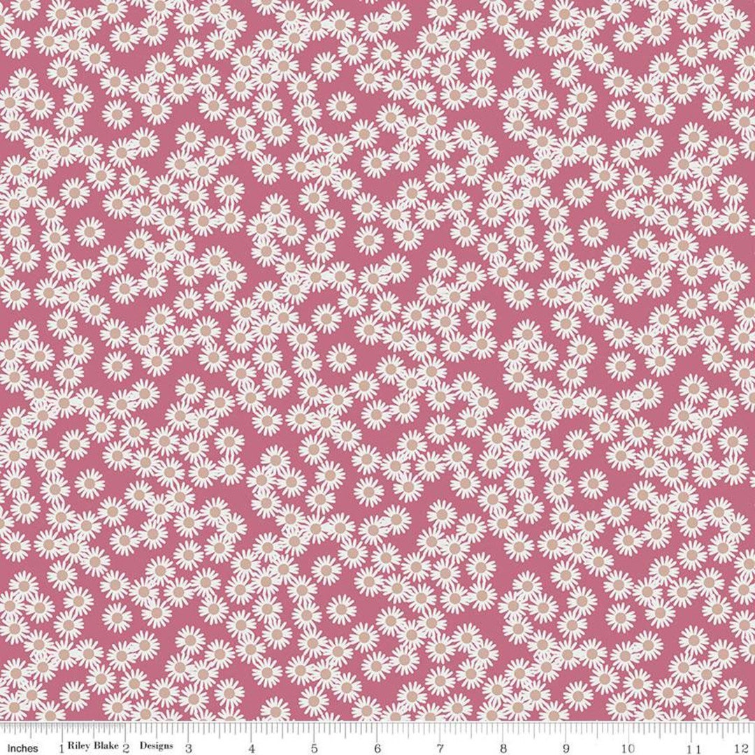 Spotted Daisy Fields Superpink W/sparkle - Etsy