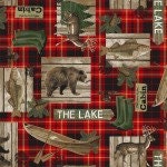 Red Lake House Plaid - Etsy