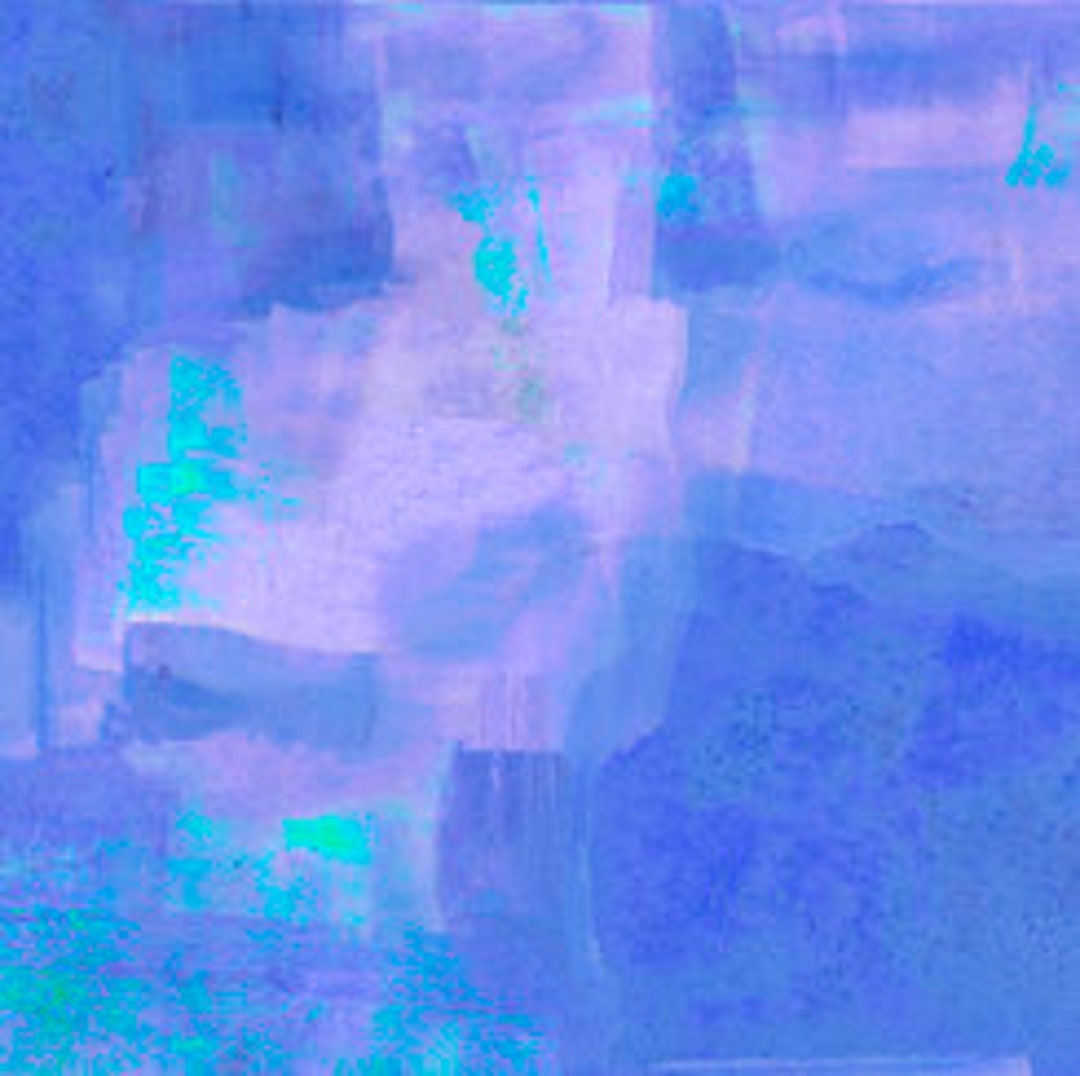 Stained Glass Garden BLENDER BLUE - Etsy