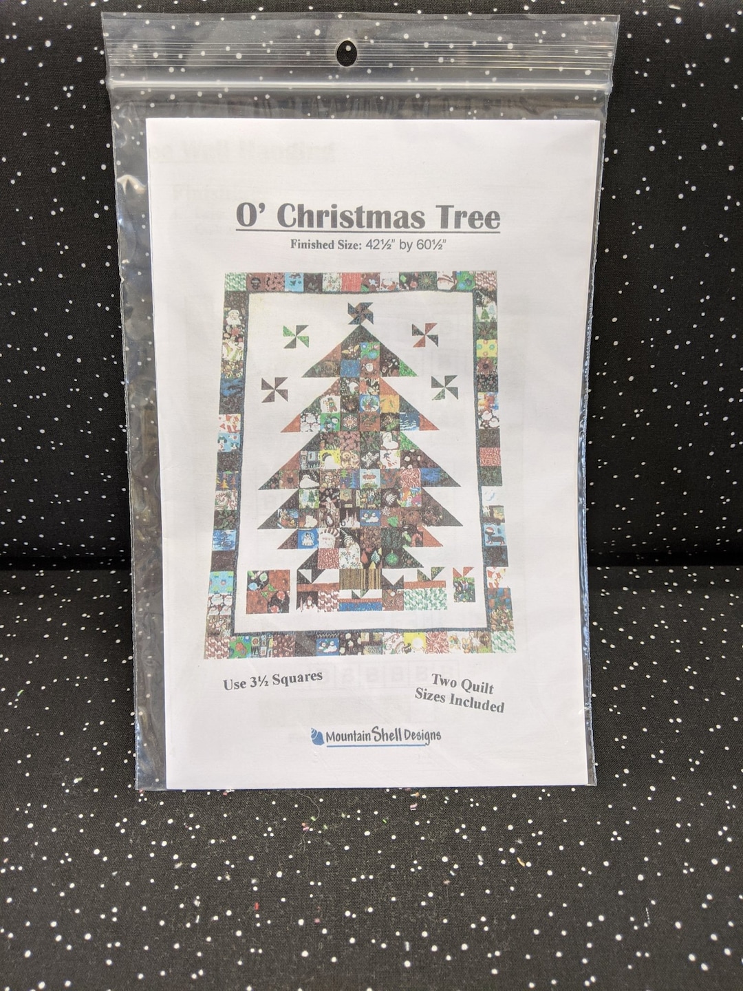 O Christmas Charm Tree Quilt Pattern - Etsy