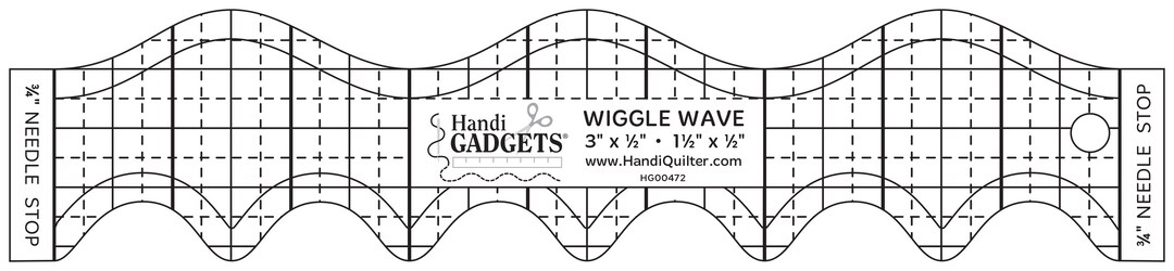 HQ Wiggle Wave Template - Etsy