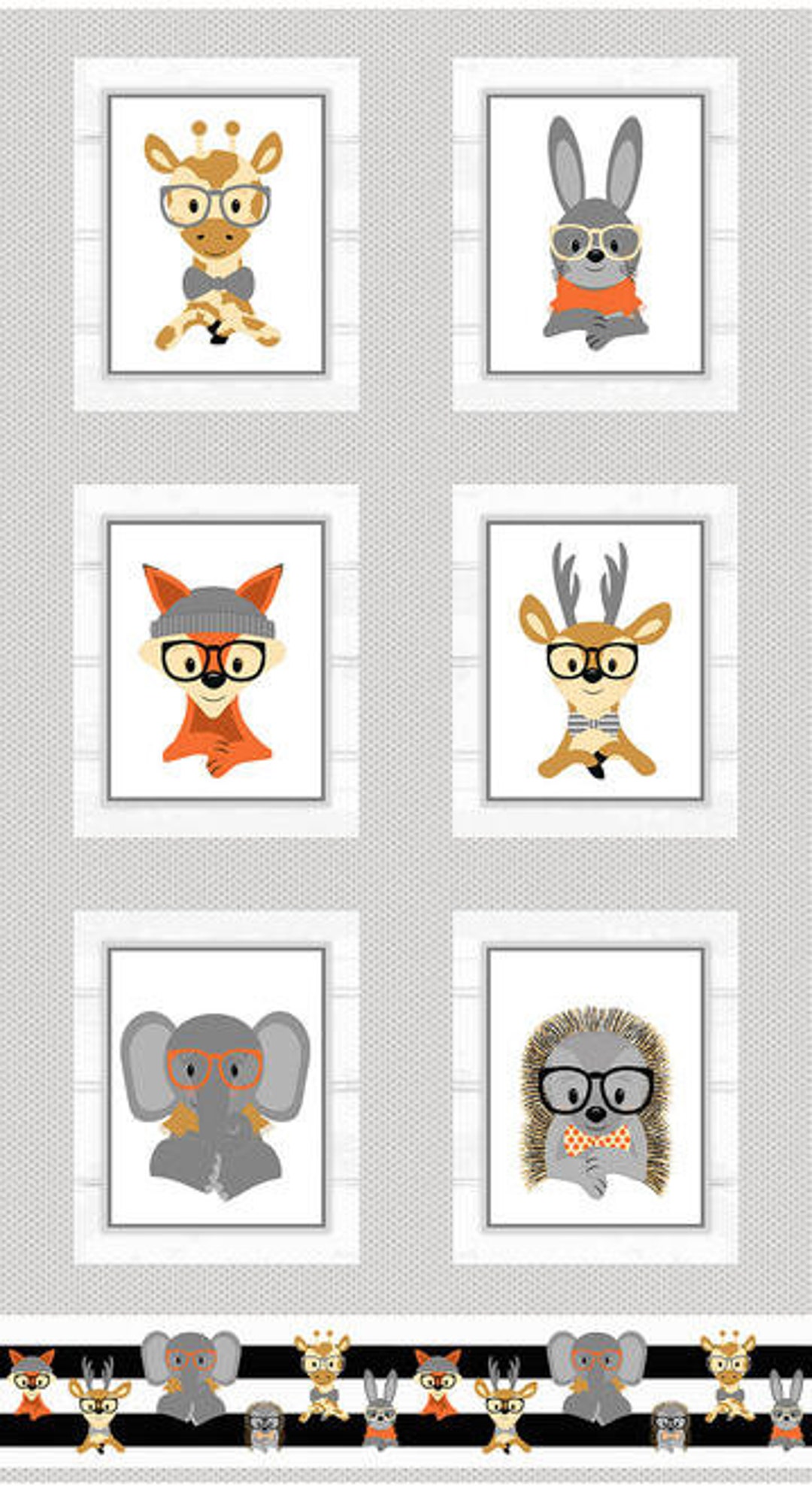 Wild & Free Grey Large Blocks - Etsy