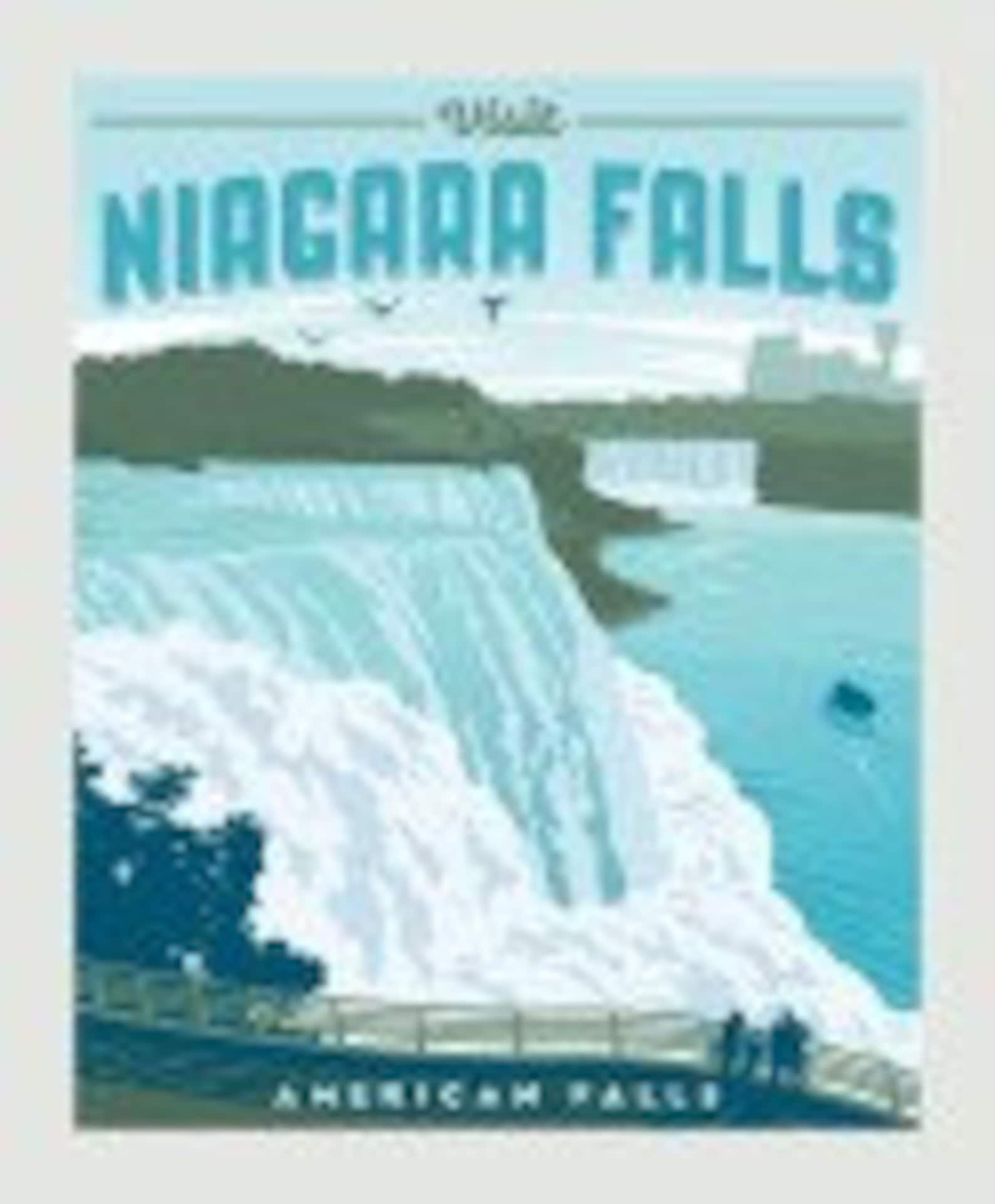 Destinations Niagara Falls Panel - Etsy