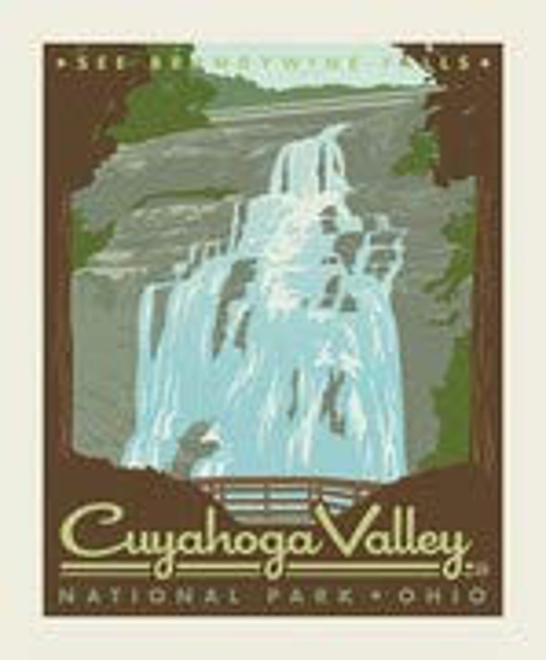 National Parks Cuyahoga Panel - Etsy