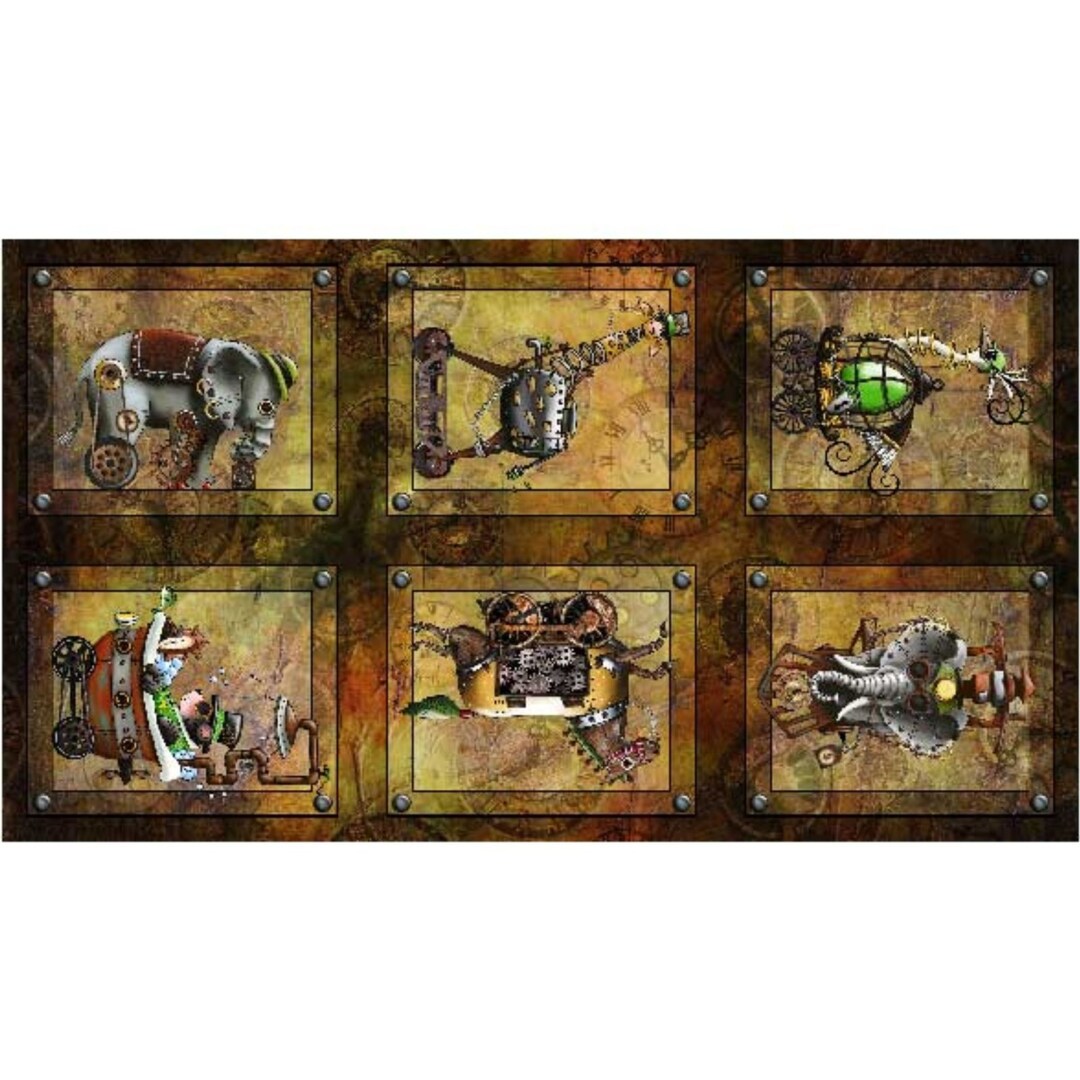 Steampunk Express Steampunk Block Panel - Etsy