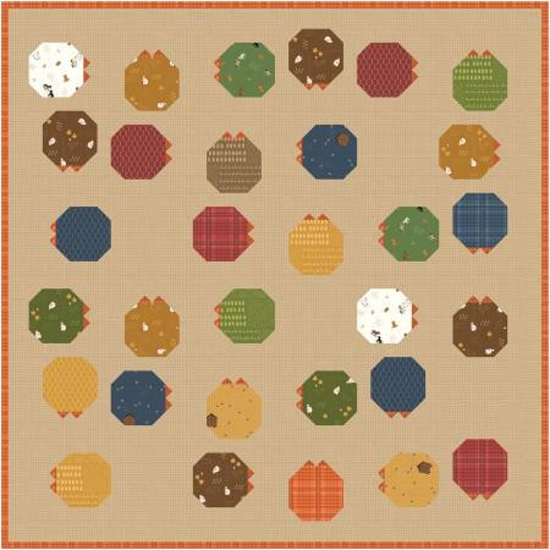 Scatterd Chicks Quilt Pattern - Etsy