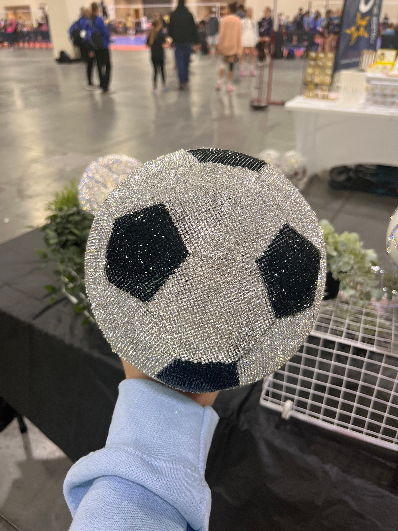 DIAMOND SOCCERBALL Blinged Out Soccerball Kids Sized Women’s Sports ...