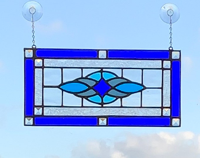 Stained Glass Panel Wall Hanging - Etsy