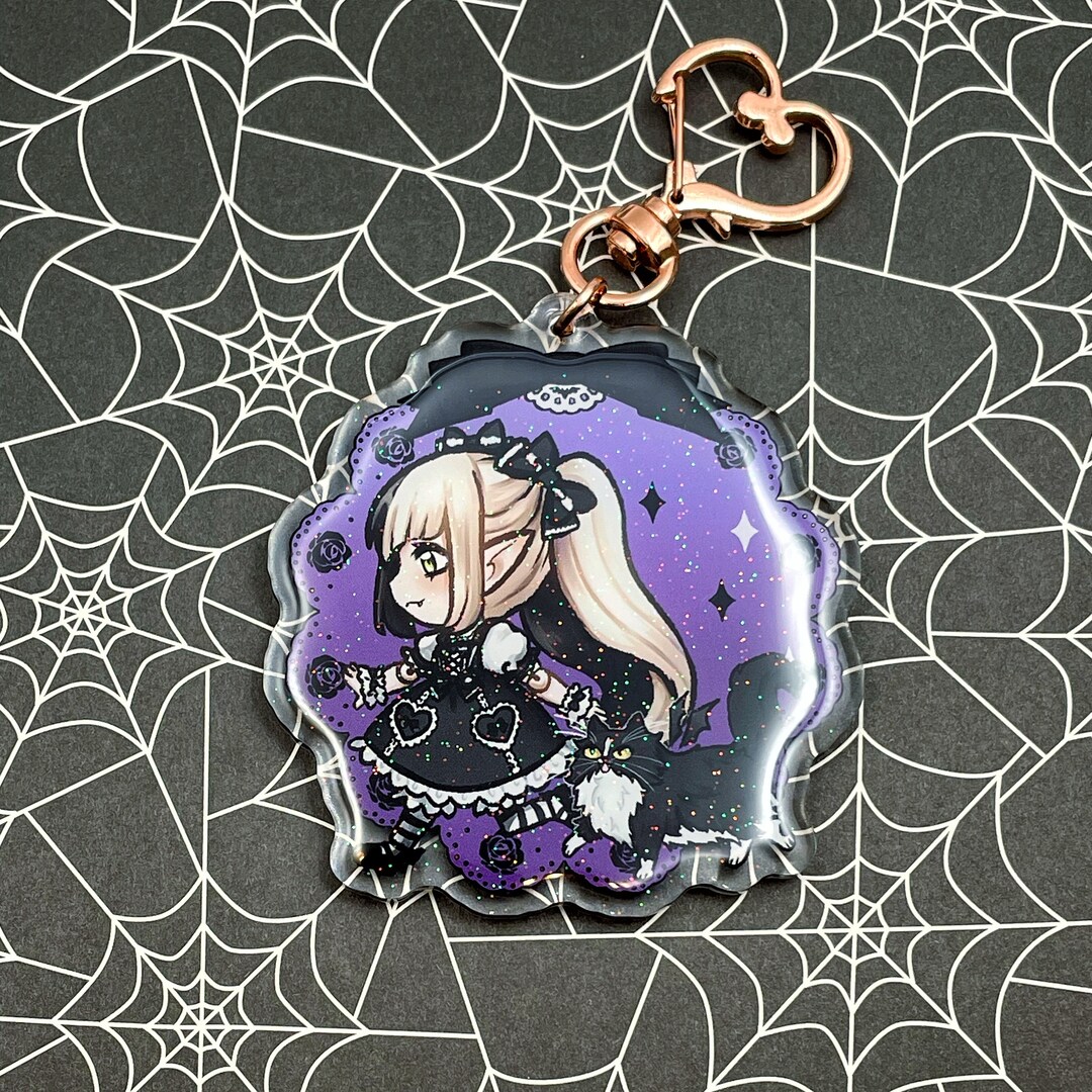 Vampire Doll Vtuber Charm - Etsy