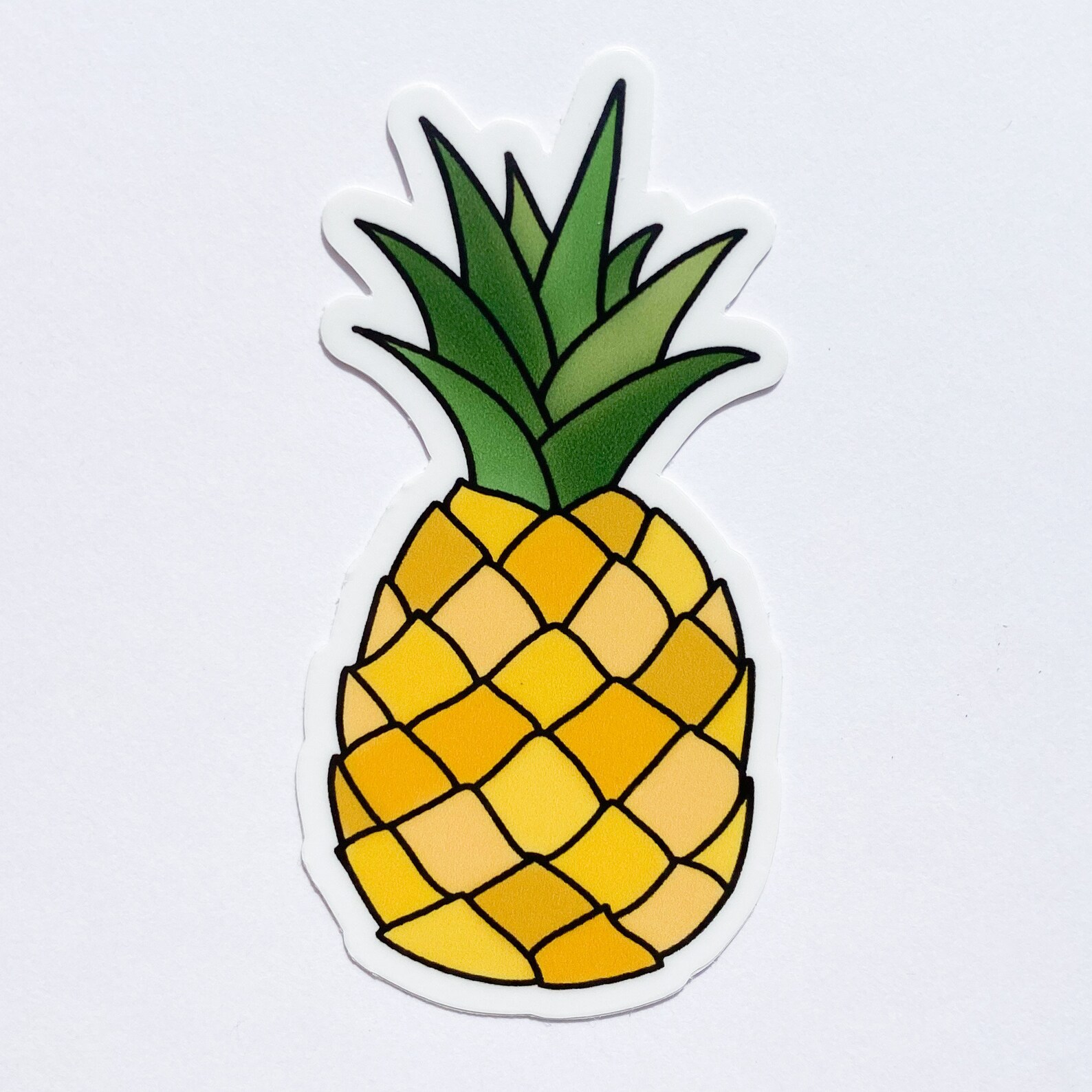 Pineapple 3 Sticker Pineapple Sticker Pineapple | Etsy