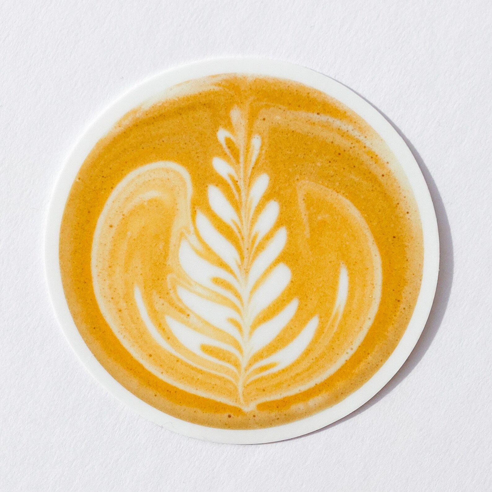 3" Latte Art Sticker | Coffee | Coffee Sticker | Latte Art | Caffeine ...