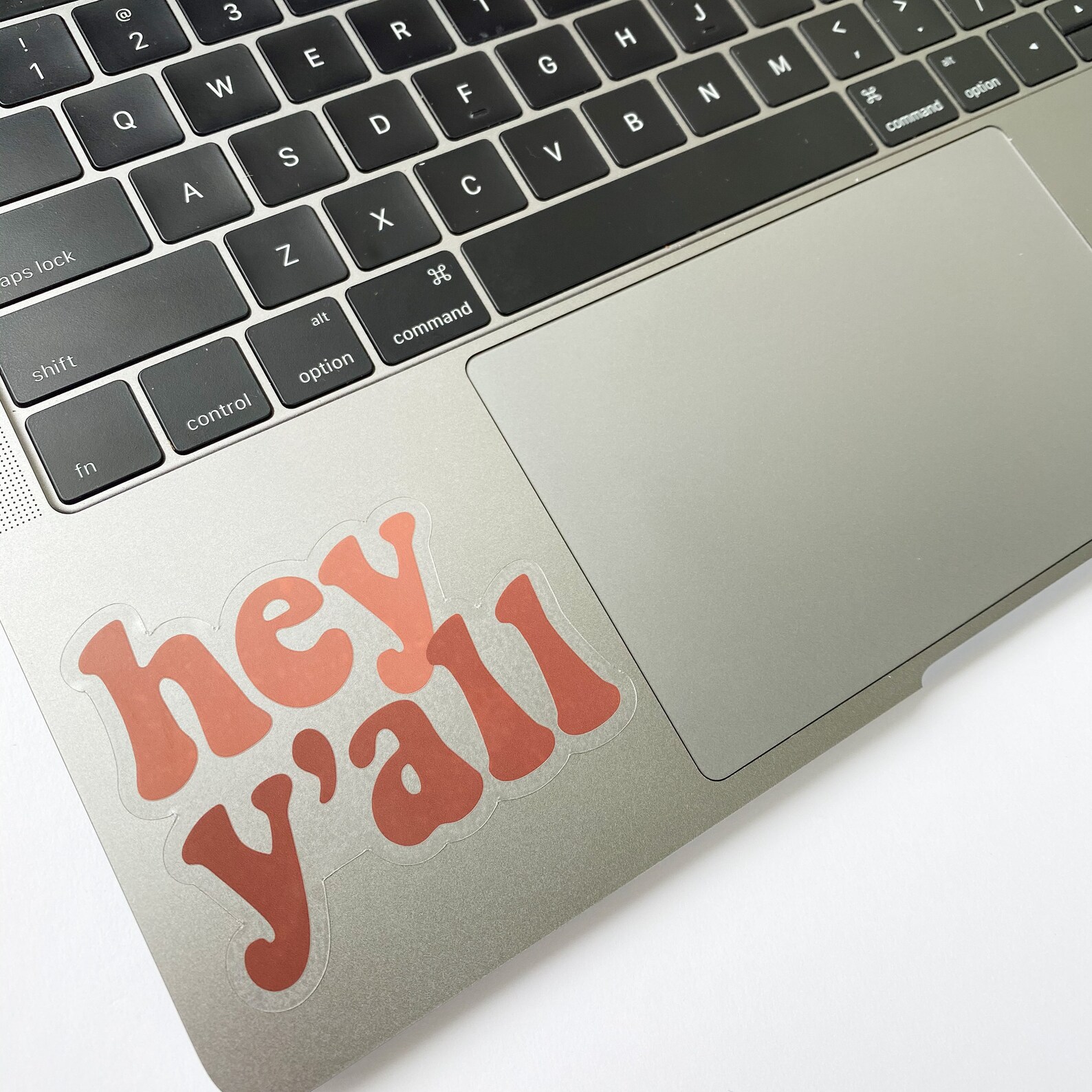 Hey Y'all Transparent Vinyl Sticker Hey Y'all | Etsy