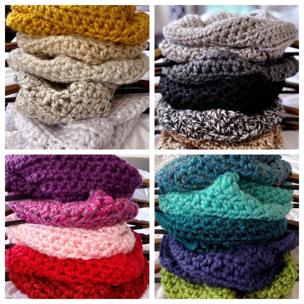 Green Infinity Scarf - Etsy