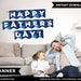 Happy Father's Day Banner, Printable Bunting for Home Father's Day ...