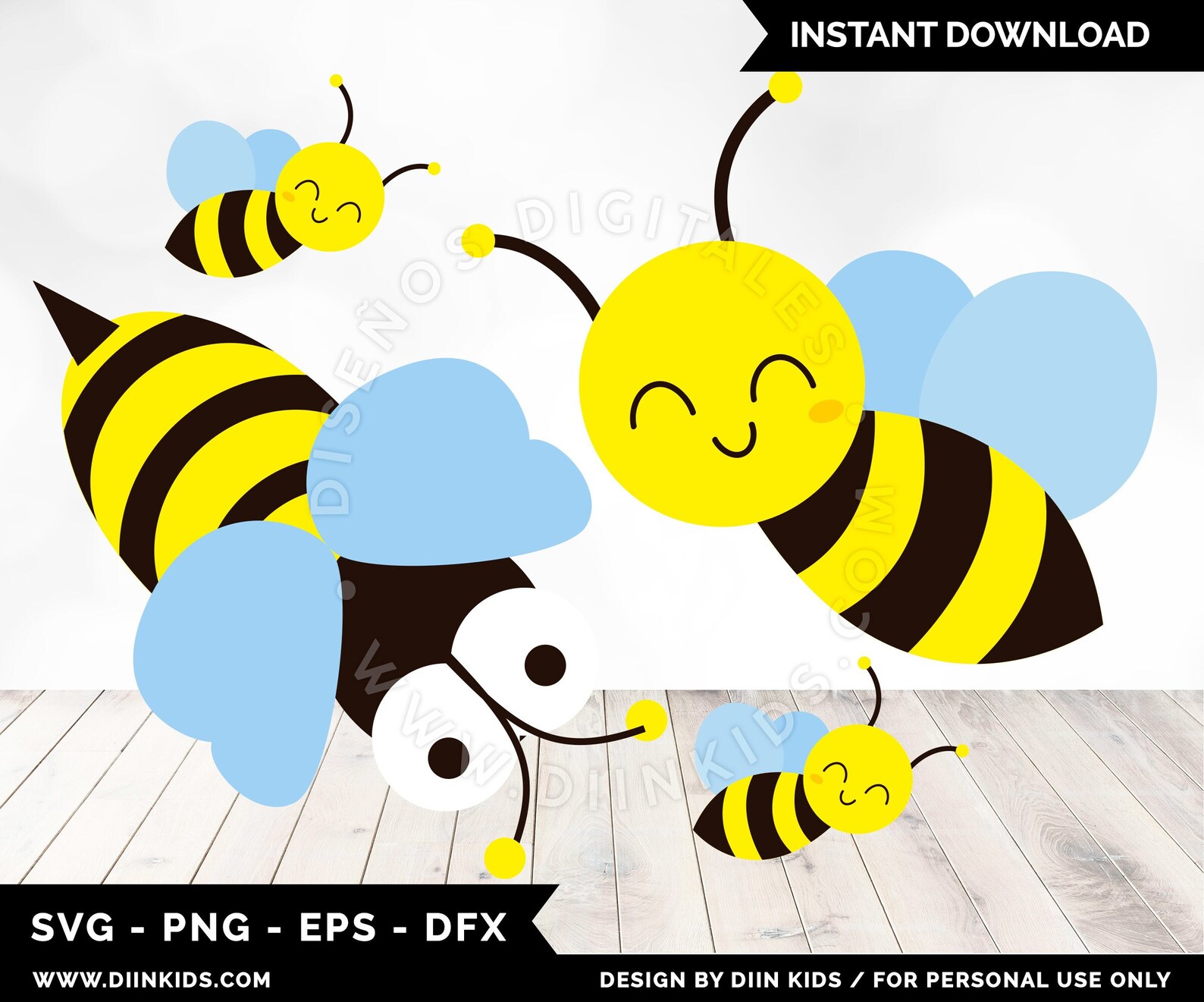 Honey Bee SVG Files, Bumblebee Svg Cut Files, Honeycomb Vector Files ...