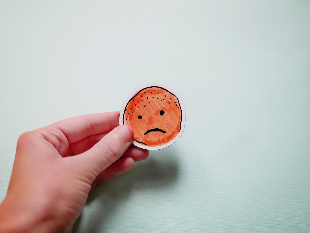 Magnet • Sad Face - Etsy