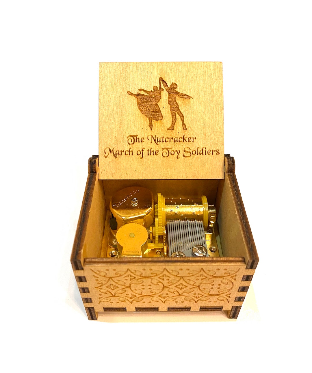 March of the Toy Soldiers | Nutcracker | Wooden Music Box | Wind-up ...