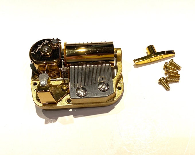 Comb an 18 Note Music Box Movement - Steel Harp for a Musical Movement ...