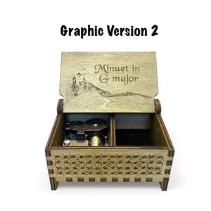 Minuet in G Major (bach) Music Box | Wind-up & Hand-crank Model ...