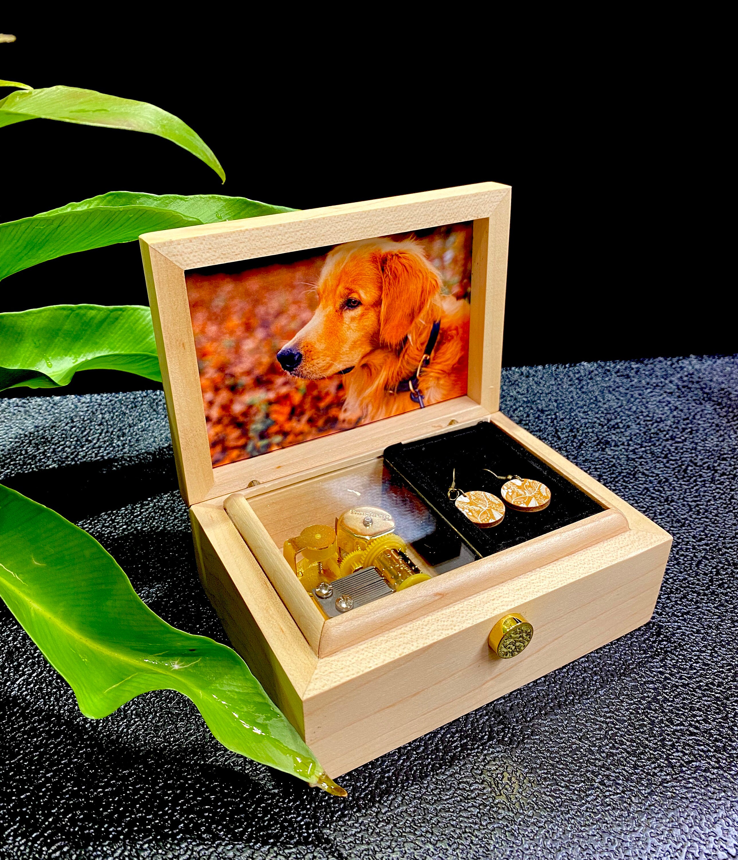 Premium Maple Wind-up Music Box Custom Tune Custom - Etsy