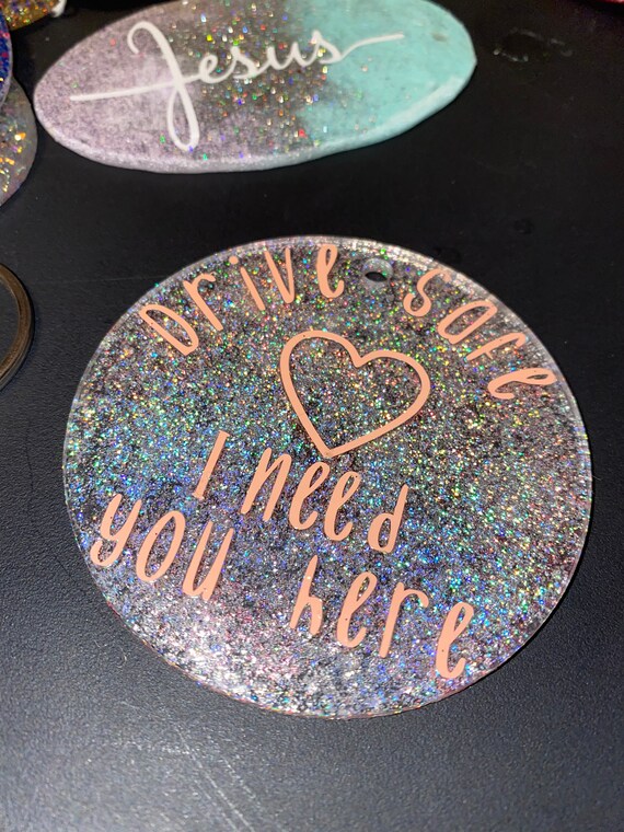 Custom Resin Keychain | Etsy