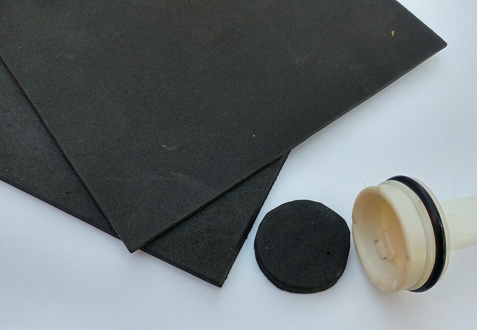 Plunger Head Foam Rubber Padding - 2mm or 5mm for Nerf Springer Blaster ...