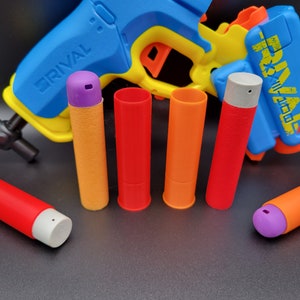 Mega Dart Shell Mod for Nerf Rival Pilot Blaster Gun Shotgun Slug ...